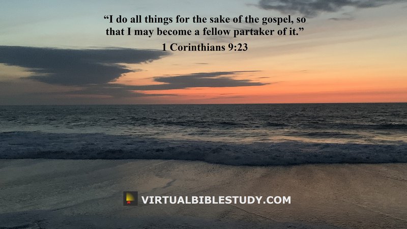 1 Corinthians 9 | NASB - Virtual Bible Study™