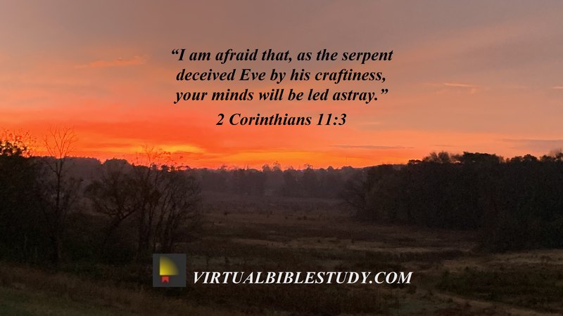 2 Corinthians 11 | NASB - Virtual Bible Study™