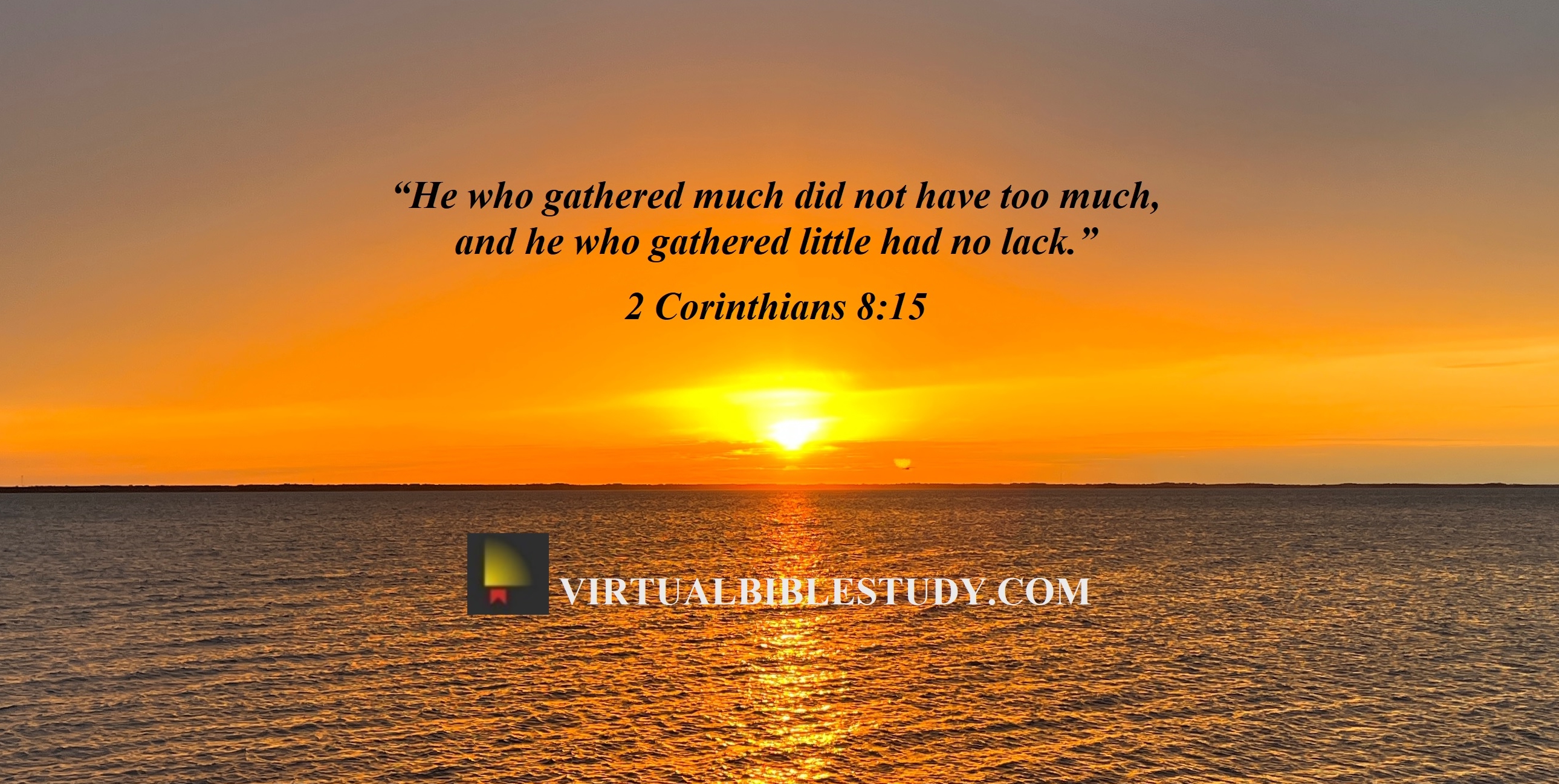 2 Corinthians 8 Lesson - Virtual Bible Study™