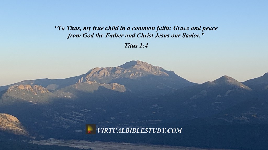 Titus 1 Lesson - Virtual Bible Study™