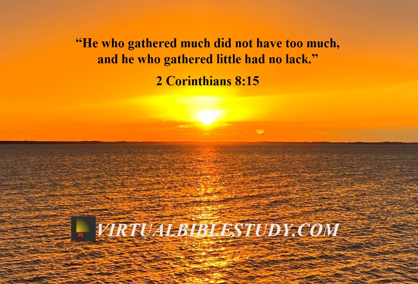 2 Corinthians 8 Lesson - Virtual Bible Study™